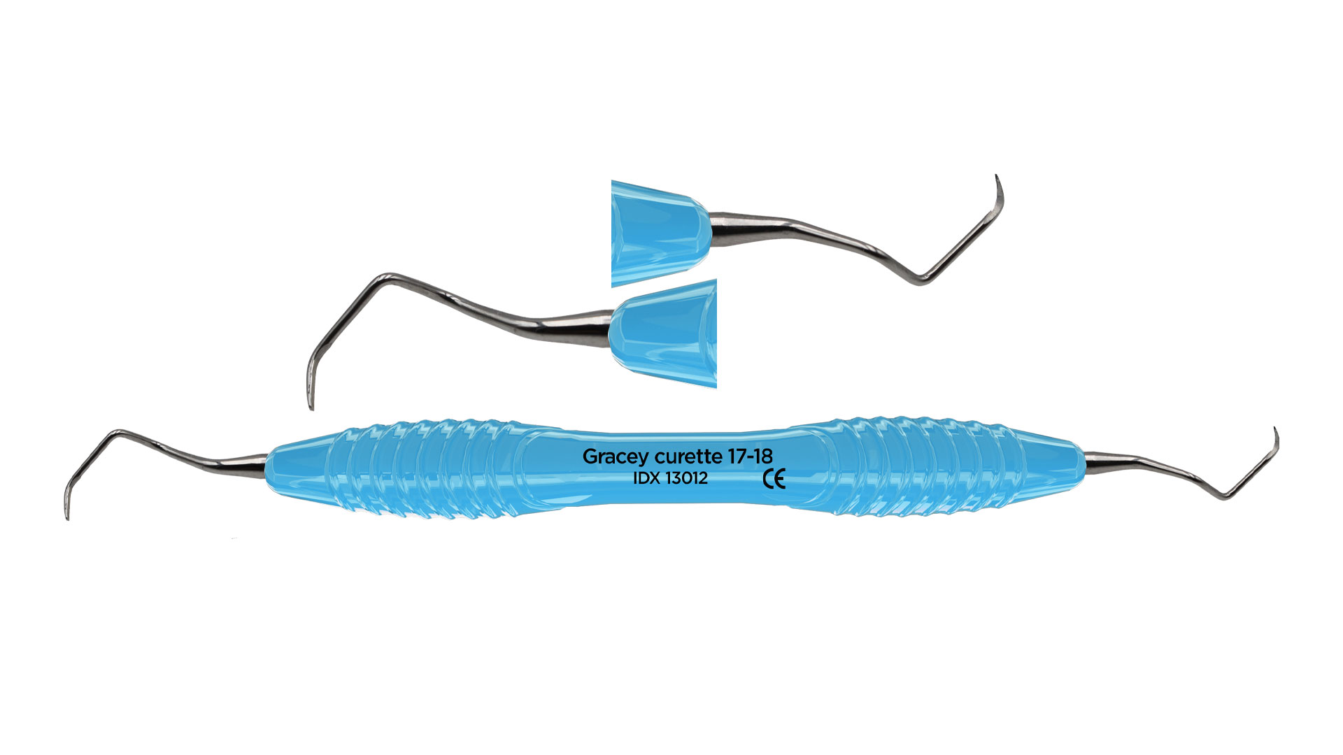 Gracey curette 17-18 IDXP blå Gama